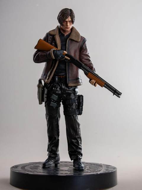 Resident Evil Zombie Hunter Leather Man Leon Second Generation GK ...