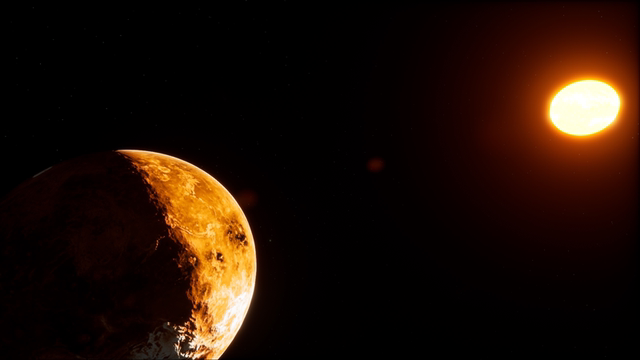 UE5 Solar System Nine Planets Blueprint System Metal, Wood, Water, Fire ...