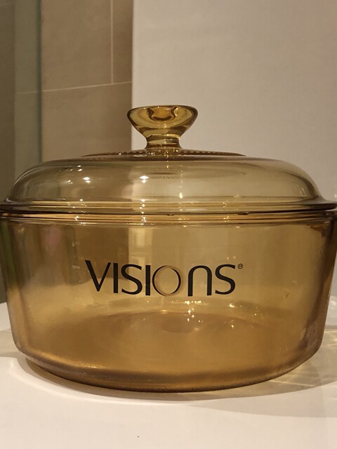 American Corning pot vs. 3.5L deep pot, high-definition crystal color ...