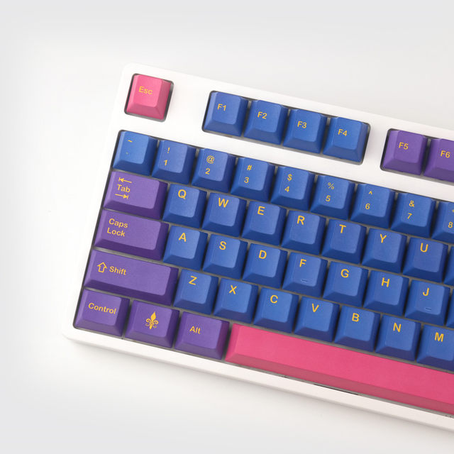 Gmk Iris Pbt Dye-Sublimation Keycaps for Minimalist Mechanical ...