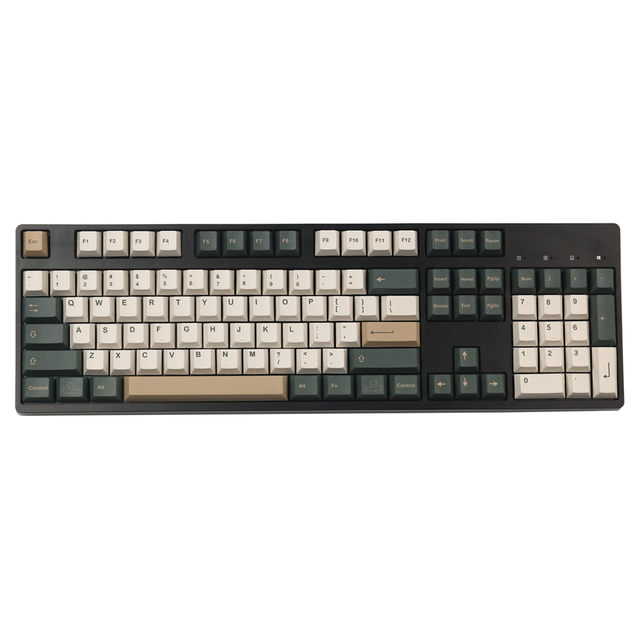 GMK racing PBT heating mechanical keyboard button British Racing Green ...