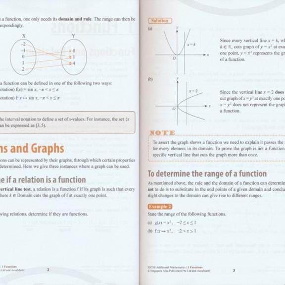 IGCSE Additional Mathematics Singapore Mathematics IGCSE International ...