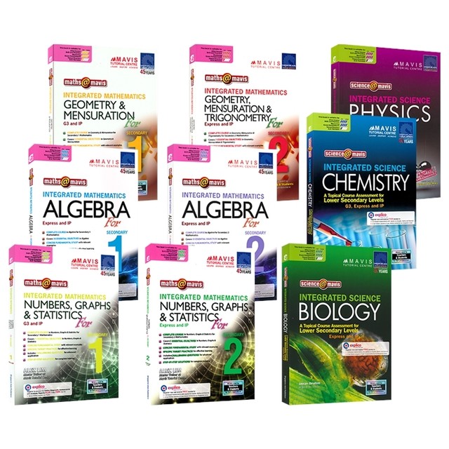 Singapore Junior High School Mathematics Physics Chemistry Biology SAP ...