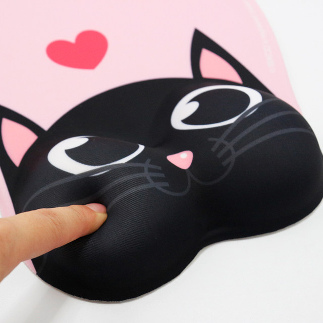 Mouse pad cute girl EXCO Cartoon 3D Home Wiring Silicon Glotrier ...