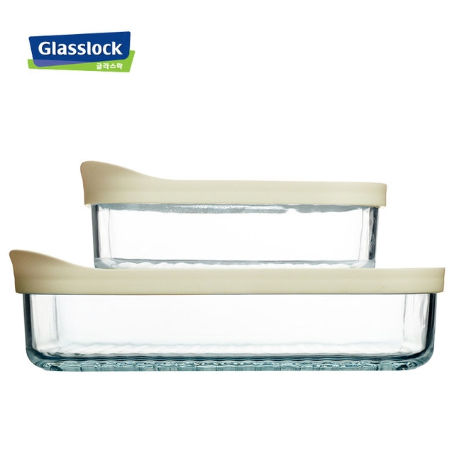 GlassLock tempered glass lunch box microwave special lunch box frozen ...