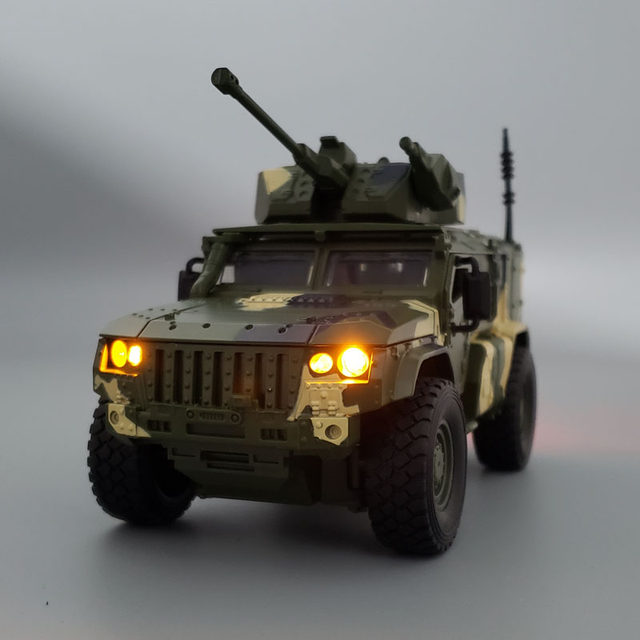 1:32 military alloy tank Hushi armored car SWAT car model simulation ...