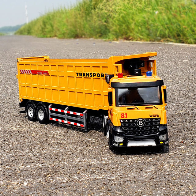 Large alloy rollover vehicle extended dump truck model inertia taxi ...