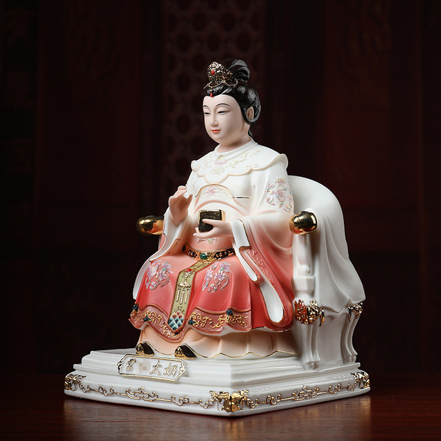 Dai Yutang Dehua white porcelain statue for worship of gods, household ...