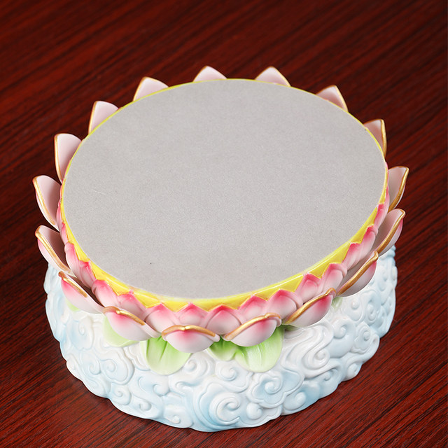 Ceramic Cloud Lotus Lotus Base Guanyin Bodhisattva Buddha Statue Seat ...