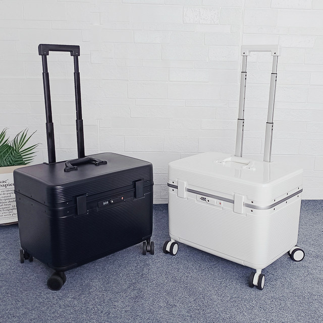 Small aluminum frame photography trolley case 18-inch horizontal ...