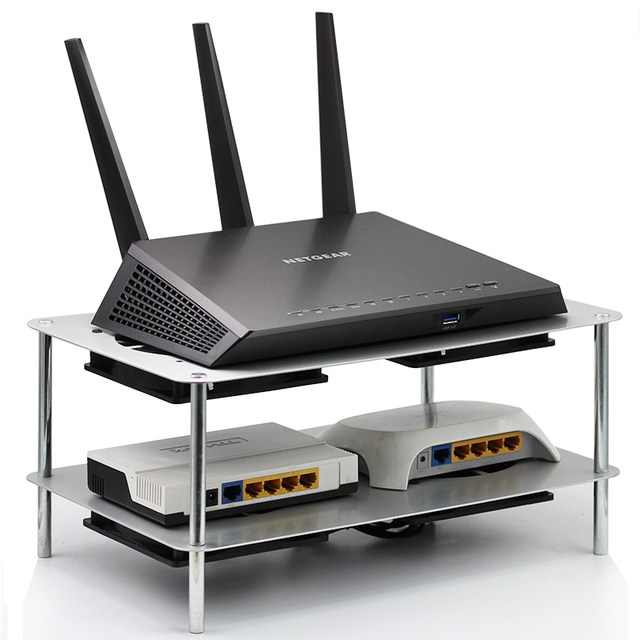 Net piece R7000 radiator R7800 AC88U radiator router radiator dual 12cm fan