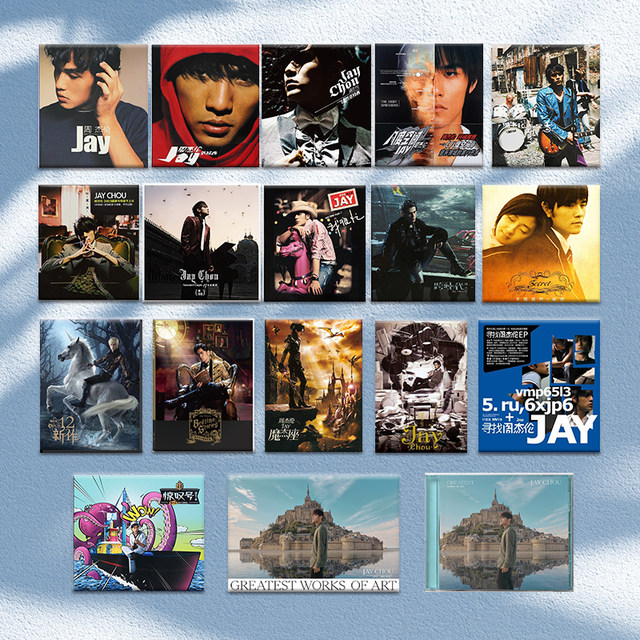 Jay Chou album songs complete set genuine record set peripheral collection birthday gift car CD disc