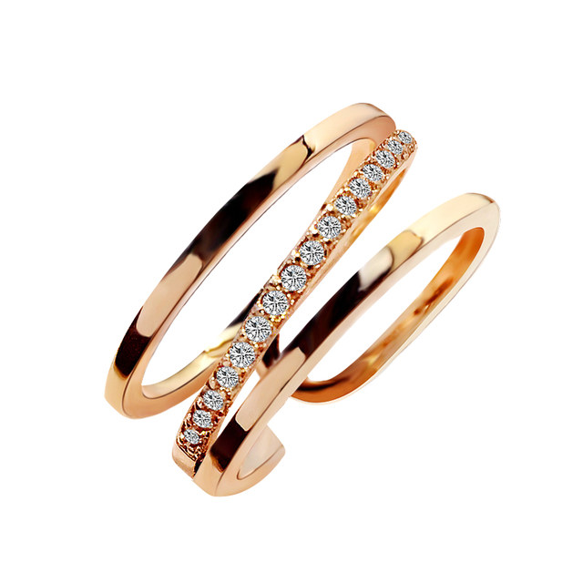 Open cold wind ring Internet celebrity adjustable personalized fashion ...