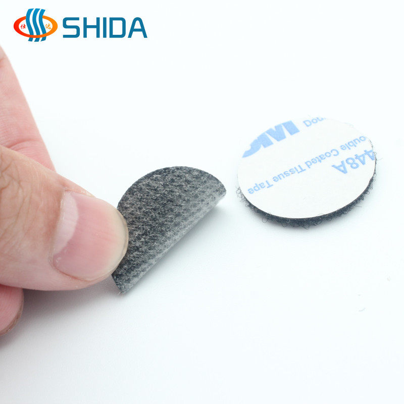 Star Dot Velcro Yapışkanlı Bant - Yuvarlak Kanca ve Döngü Bağlayıcıları