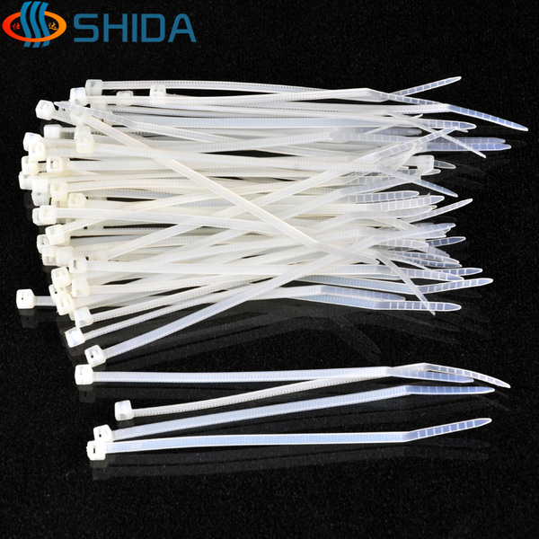 Star Nylon Cable Tie Disposable Self-Locking Fixed Seat Buckle Strap ...