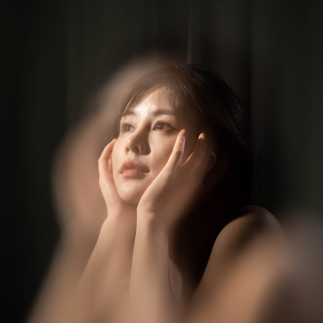 Central exposure edge blur close-up filter hollow foreground blur ...