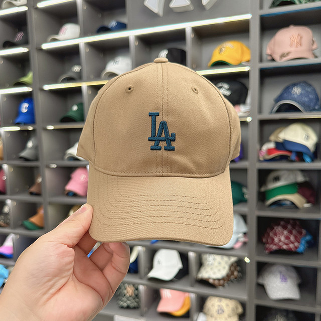 Korean MLB baseball cap ny Yankees la men's and women's hats small ...