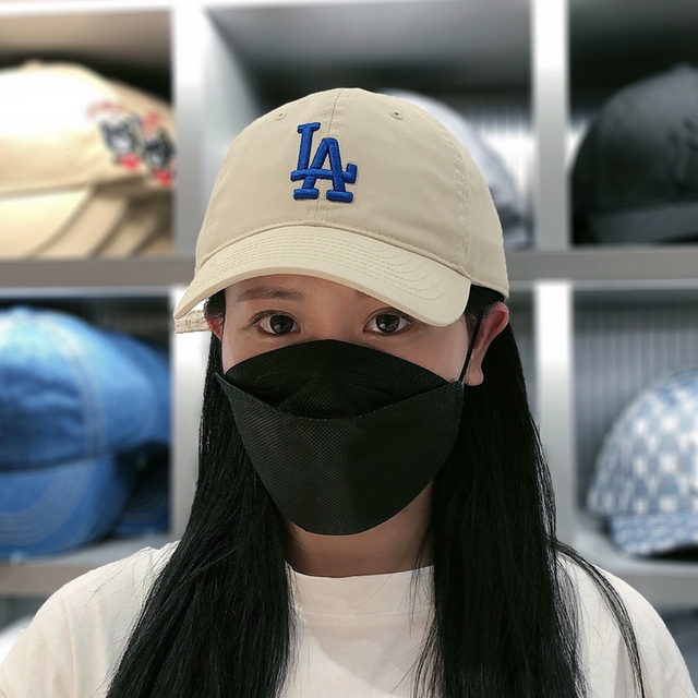 South Korea MLB hat NY Yankees men's sunscreen spring and autumn large standard baseball cap LA ...