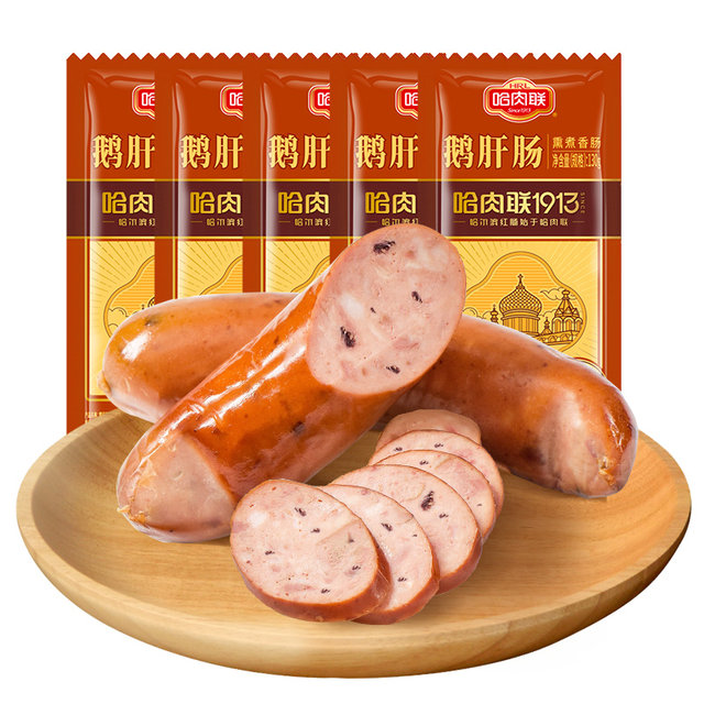 Harbin Roulian Harbin foie gras sausage 85g*10 pieces Northeast ...