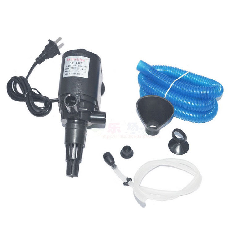 Risheng RS-1680F Tauchpumpe - 8W Filterpumpe für kleine Aquarien