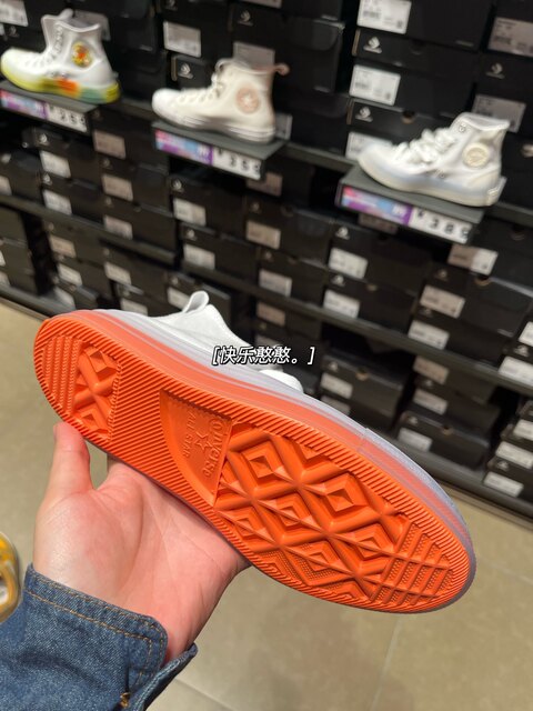 Genuine Converse/Converse Allstar Crystal Jelly Base High -Gang Couple ...