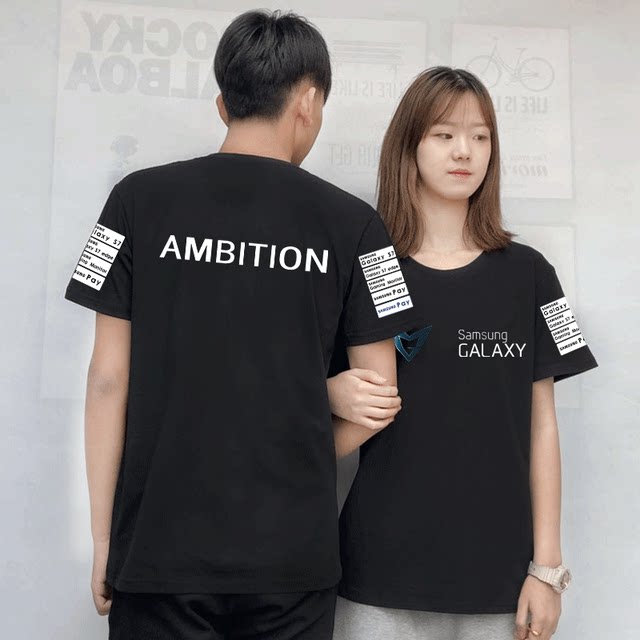 Samsung team uniform hero men's pure cotton league game SSG competition ...