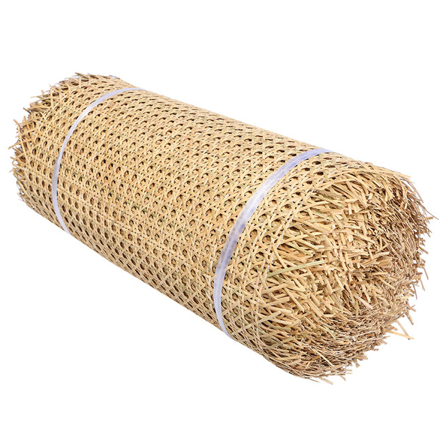 Natural Indonesian rattan material primary color real rattan hand-woven ...