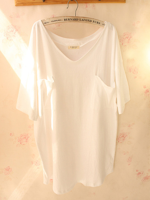 Japanese laziness! Spring and summer new short -sleeved home clothing ...