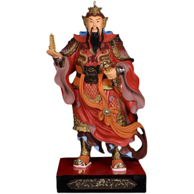 Tota Lee Tianwang statue of resin Buddha statue 12 -inch 16 -inch Li ...