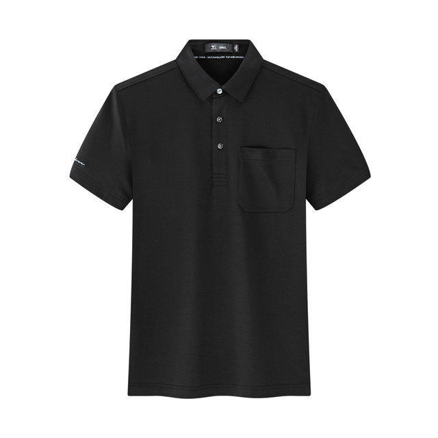 [Mulberry Silk] Septwolves Ice Silk POLO Shirt Men's Summer Cool Loose ...