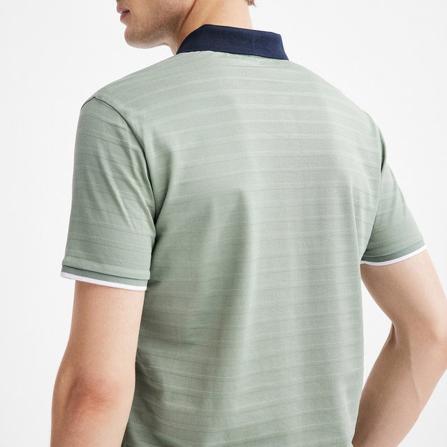 [Mercerized Cotton] Septwolves short-sleeved T-shirt men's summer ...