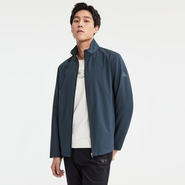 Septwolves men's woven stand-collar jacket autumn and winter sports and ...