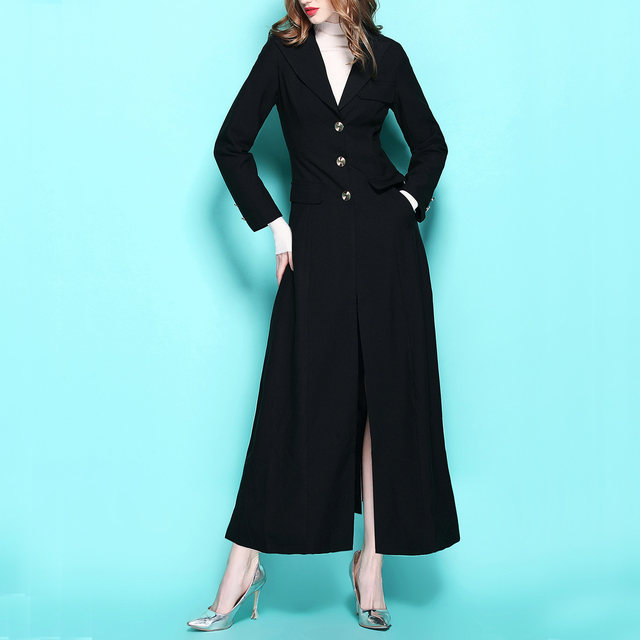 European and American catwalk show suit jacket 9 spring and autumn ...