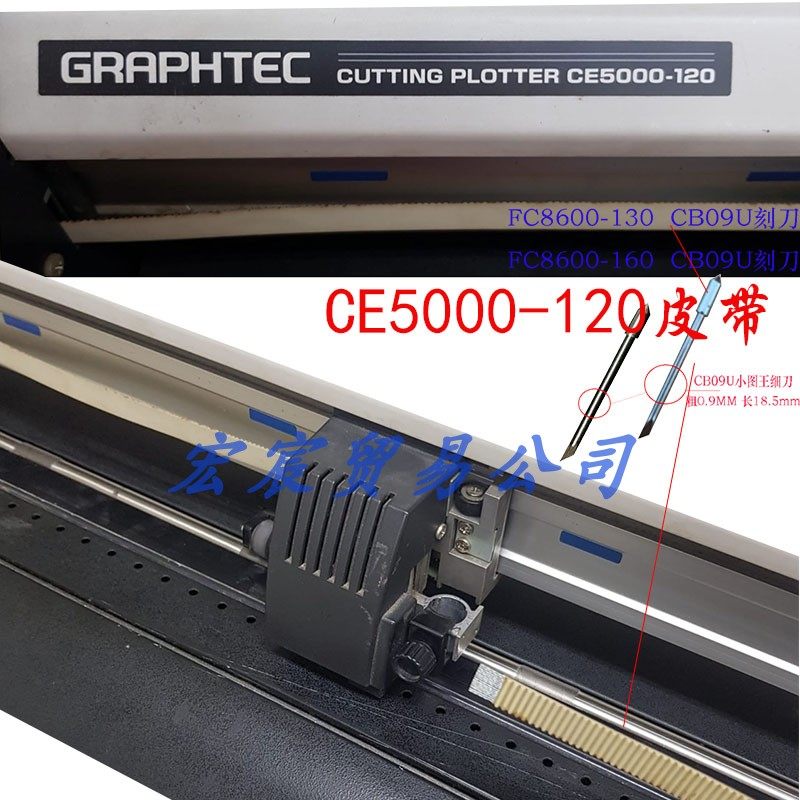 Graphtec ce7000-60 ce6000 ce5000-120 حزام الراسمة ريتو توقيت الحزام