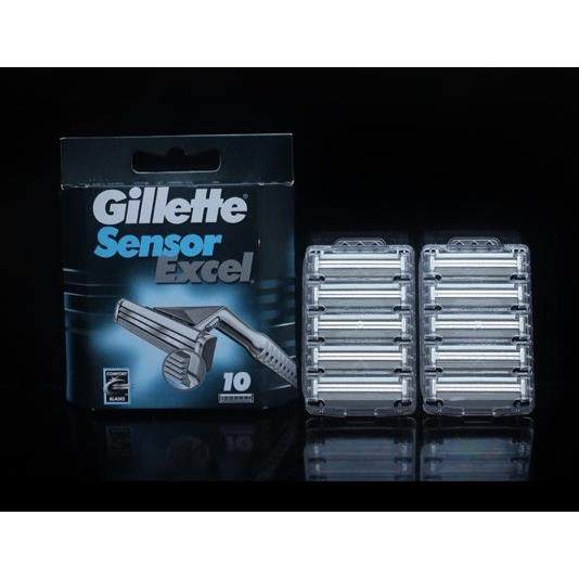 Gillette super sensor blade 10-pack sensor excel Geely double-layer ...