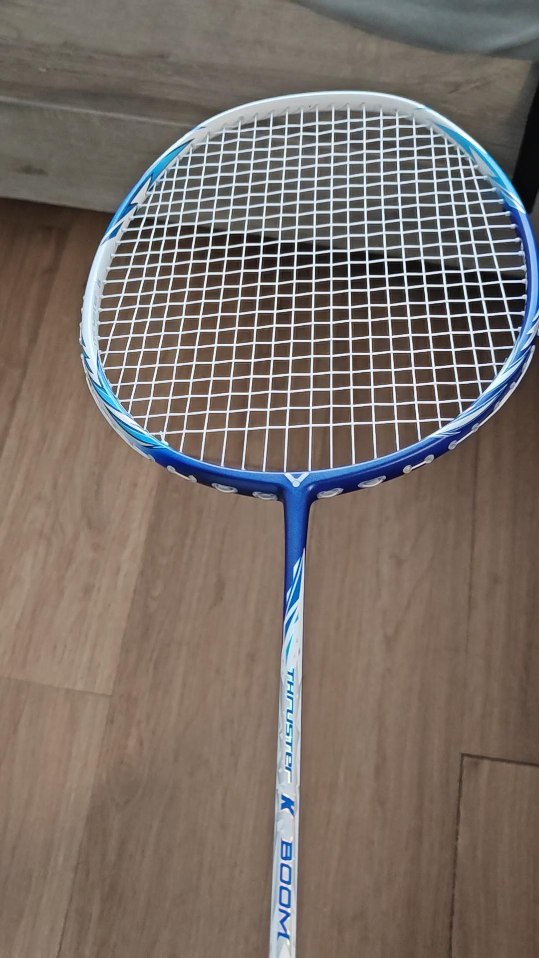 胜利音爆TK-BOOM羽球拍旗舰店全碳素高磅扣杀 威克多小铁槌TK-HMRL 5U