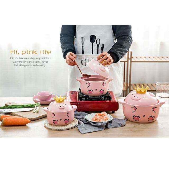 Cute Hey Pig cart cartoon -resistant high -temperature light fire ...