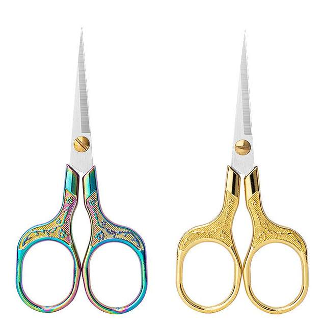 German imported stainless steel small scissors, office stationery ...