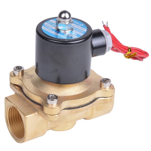 Kailing Copper Normally Closed Water Valve Air Valve 2W160-15 Direct ...