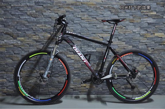 3m reflective stickers electric vehicle mountain bike bicycle car ...