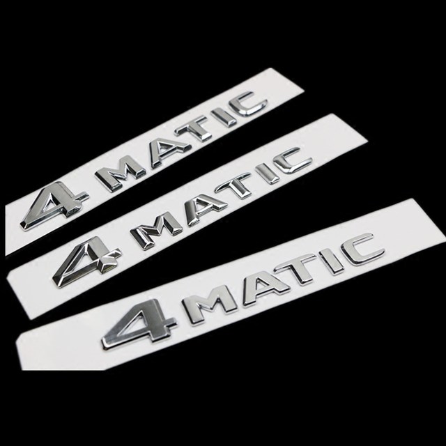 New and old Mercedes-Benz 4MATIC car logos, word logos, old Mercedes ...