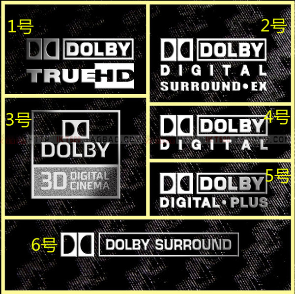 Dolby sound effect logo logo sticker hd fever dolby surround sound logo ...