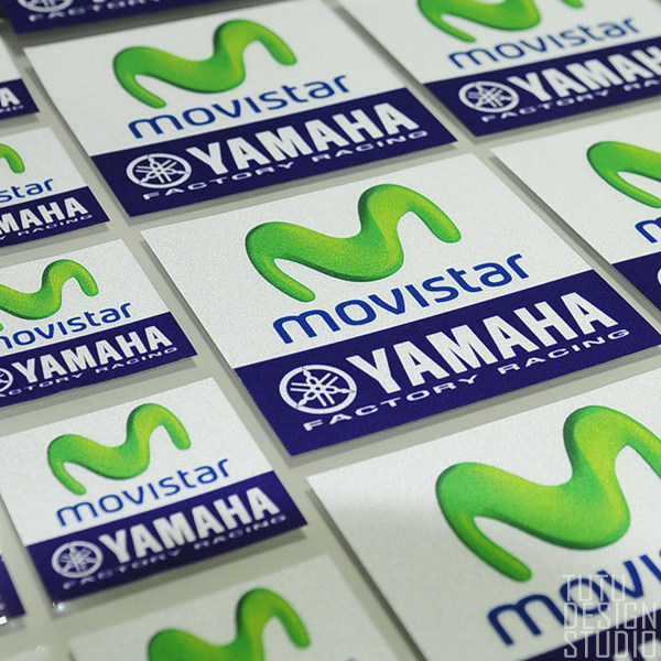 TUTU Tu Tu Patch 46 Rose Italian team Movistar sponsorship sticker ...