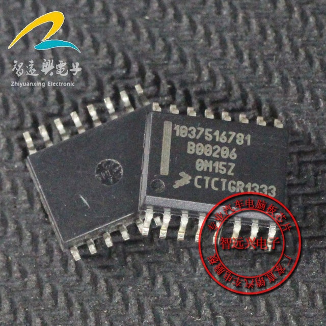 1037516781B002060M15Z automotive computer chip patch 16 pins
