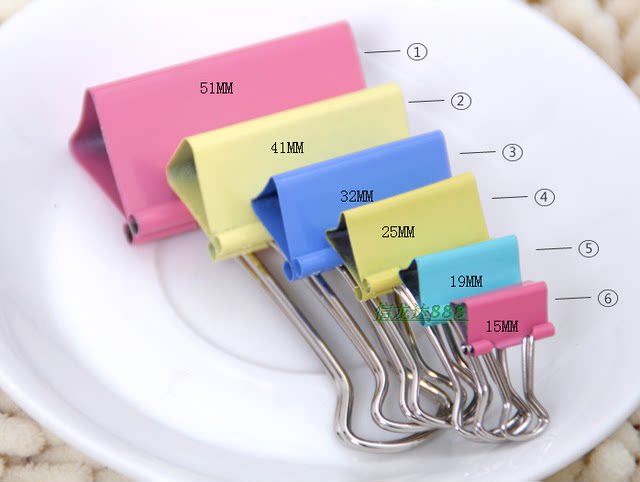 Office supplies stationery ticket clip long tail clip dovetail clip ...