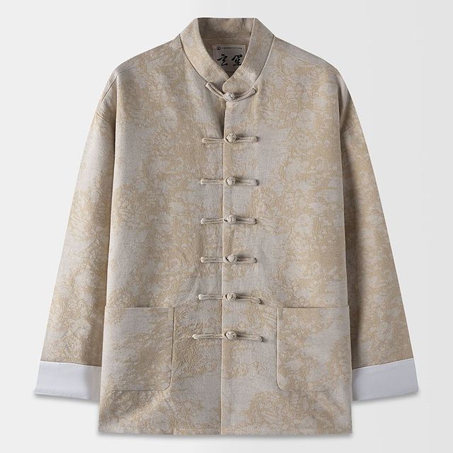 Autumn new Chinese Tang clothing men's Chinese style men's cotton ...