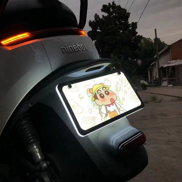 Sufa luminous license plate electric car electric motorcycle ...