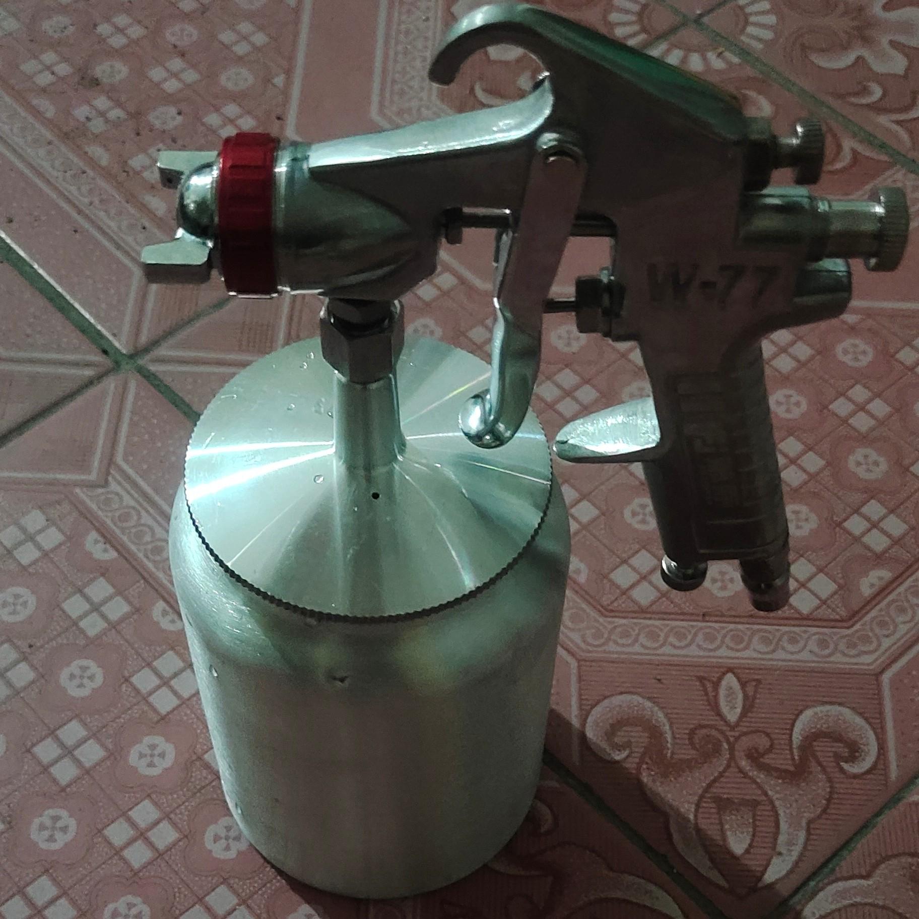 藤原W-71汽车油漆喷枪上壶W77气动工具高雾化喷壶罐F75下壶喷漆枪-Taobao