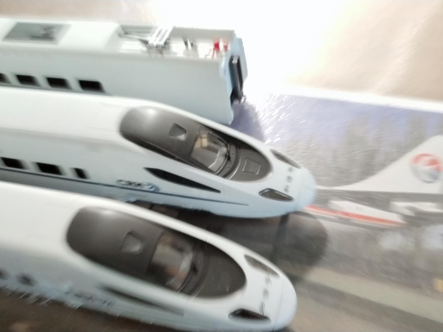 [现货] 长鸣 N比例 仿真火车模型 和谐号CRH5 电力动车组-Taobao