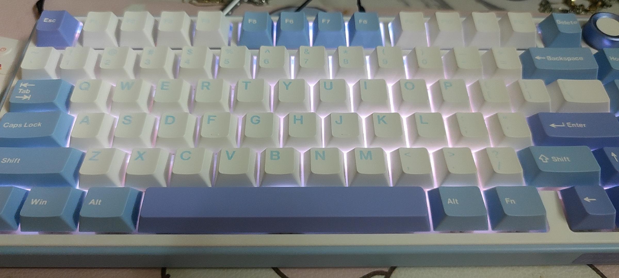 RKR75客製化機械鍵盤無線藍牙三模GASKET結構75%配列全鍵插拔鋼鐵-Taobao